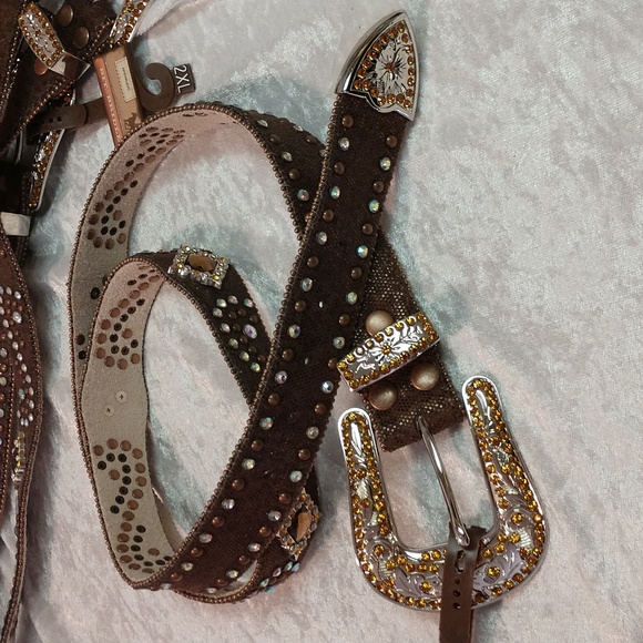 Bit & Bridle | Accessories | Bit Bridal Genuine Leather Western Belt ...